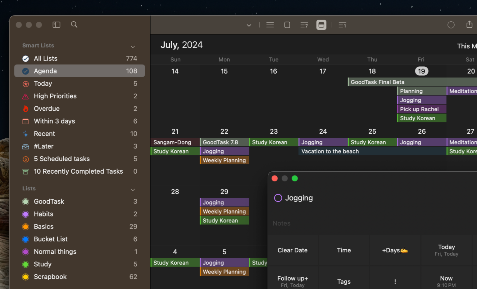 GoodTask for Mac – To Do List, Task Manager & Planner app based on ...